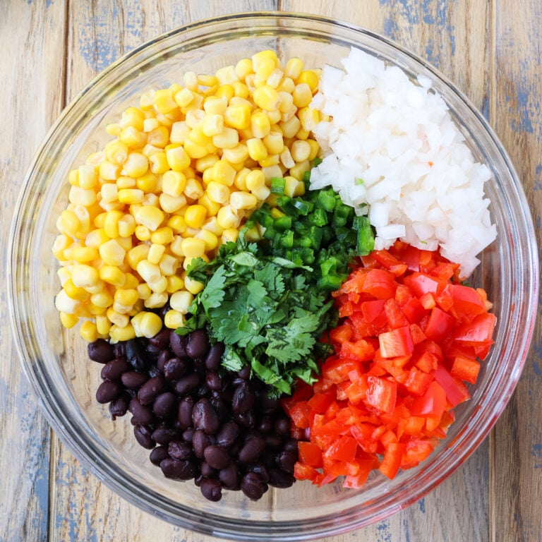 Southwest Black Bean and Corn Salsa - My Texas Kitchen