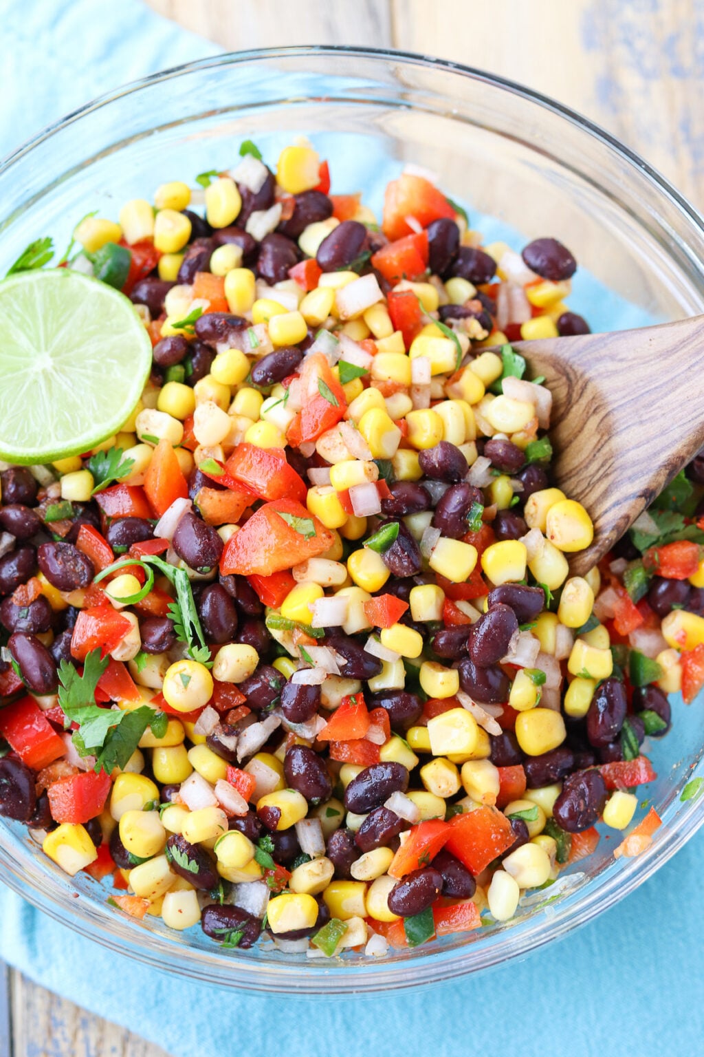 Southwest Black Bean and Corn Salsa - My Texas Kitchen