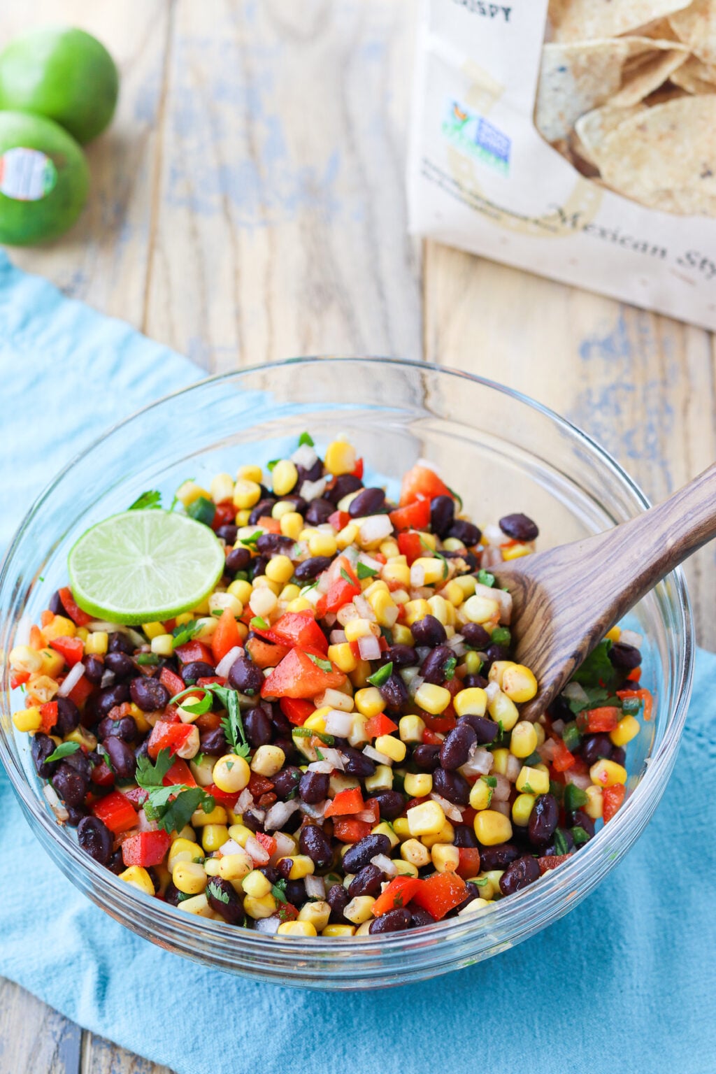 Southwest Black Bean and Corn Salsa - My Texas Kitchen