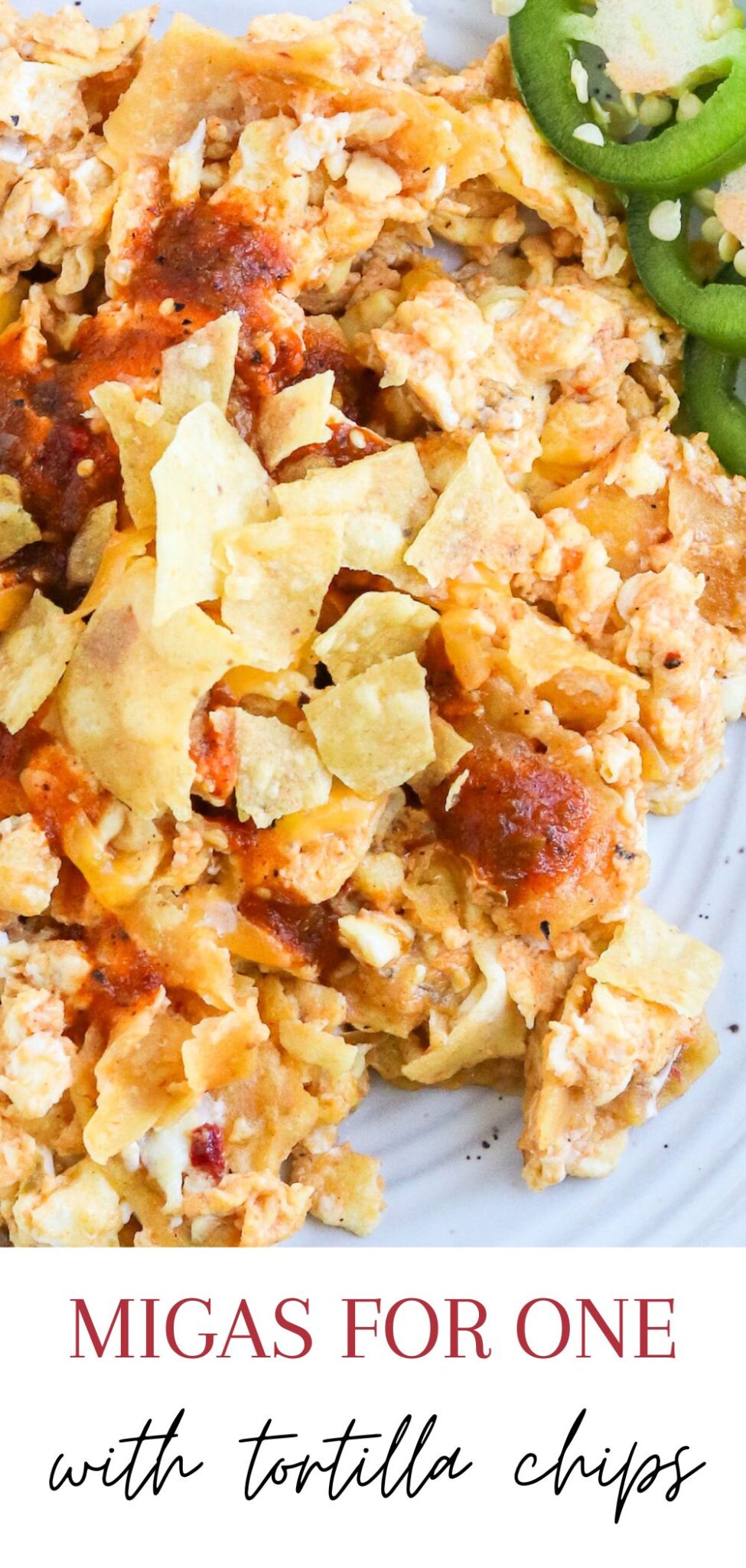 Migas with Tortilla Chips - My Texas Kitchen