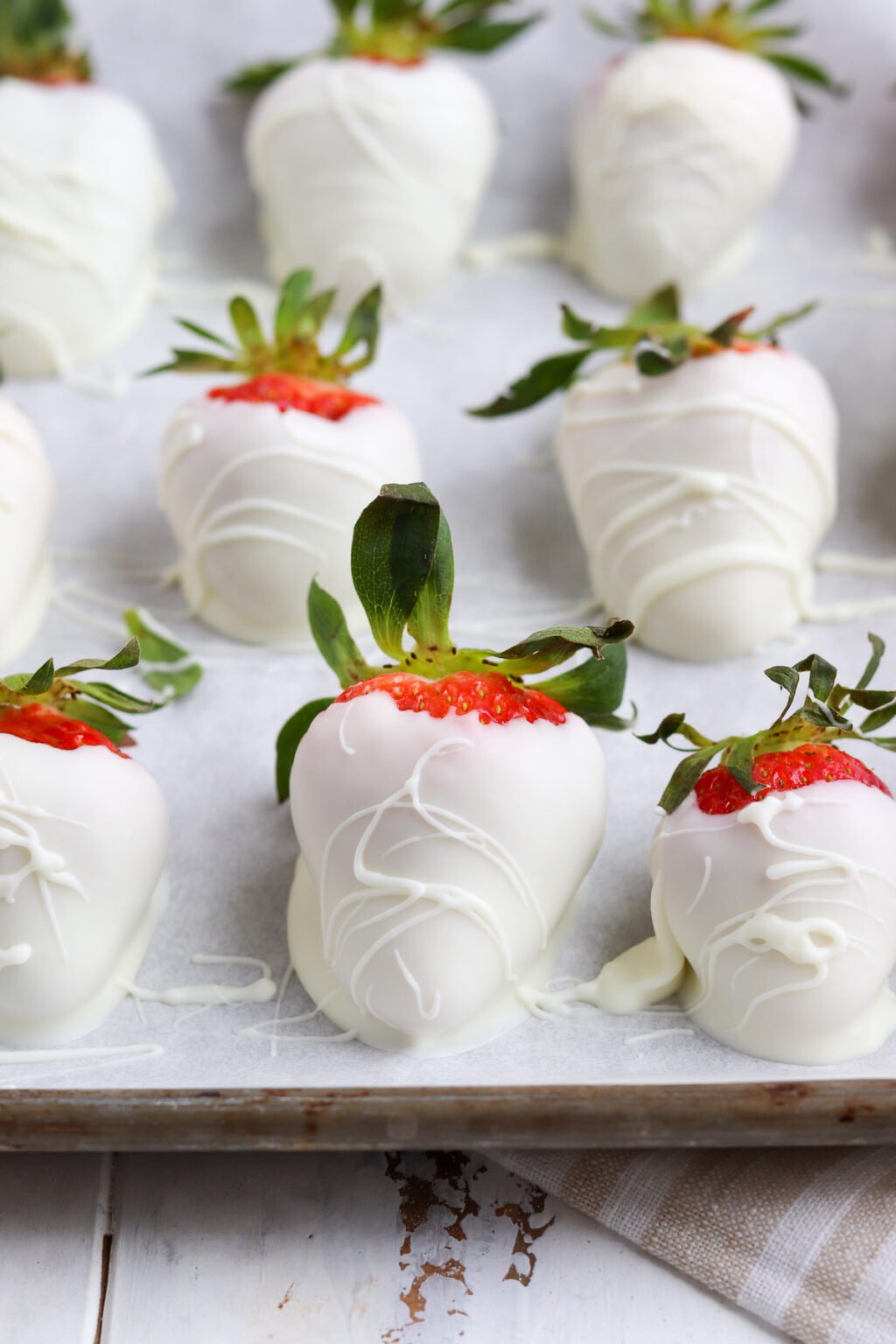 How to Make White Chocolate Covered Strawberries - My Texas Kitchen
