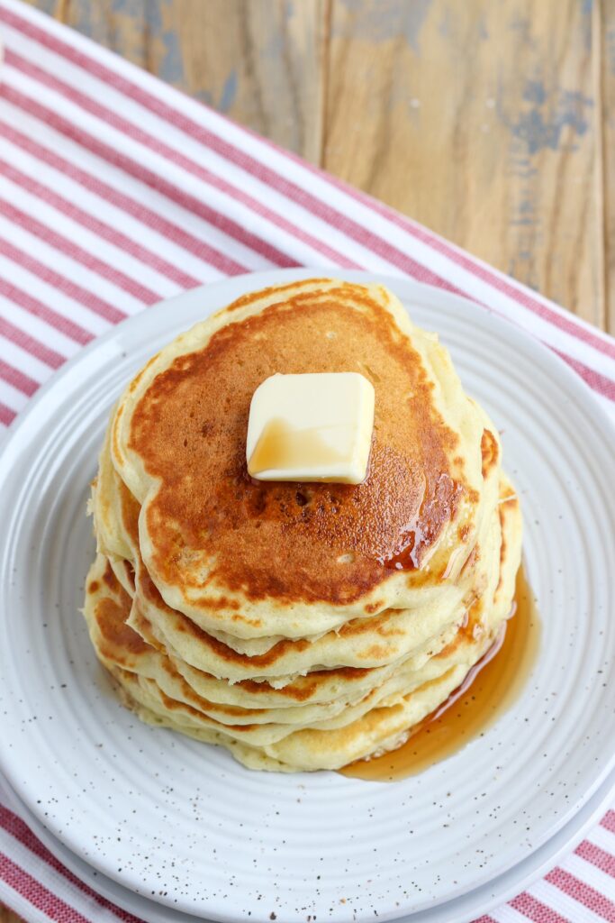 Fluffy Southern Buttermilk Pancakes - My Texas Kitchen