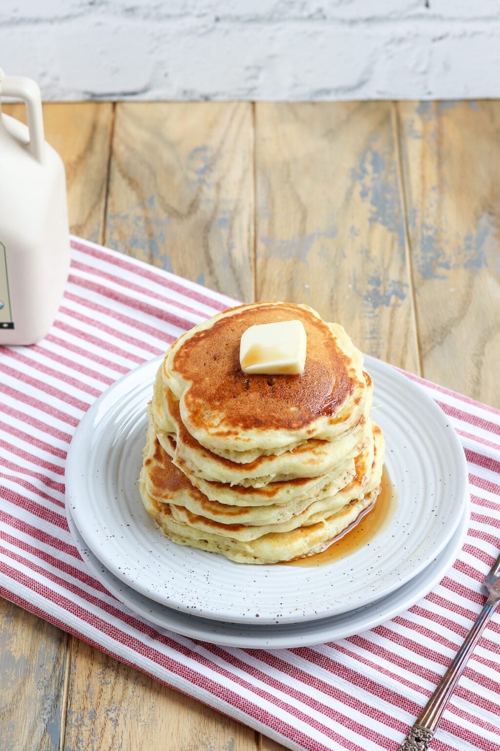 Fluffy Southern Buttermilk Pancakes - My Texas Kitchen
