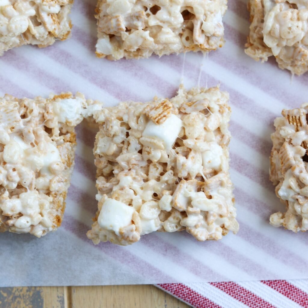 Golden Graham Rice Krispie Treats - My Texas Kitchen