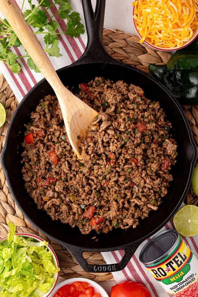 Ground Beef Taco Meat - My Texas Kitchen