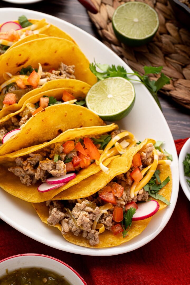 Salsa Verde Turkey Taco Meat - My Texas Kitchen
