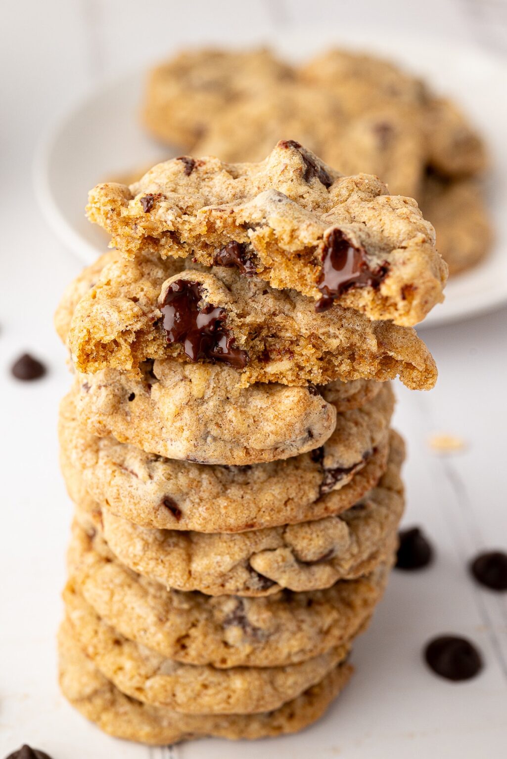 Hearty Chocolate Chip Cookies - My Texas Kitchen